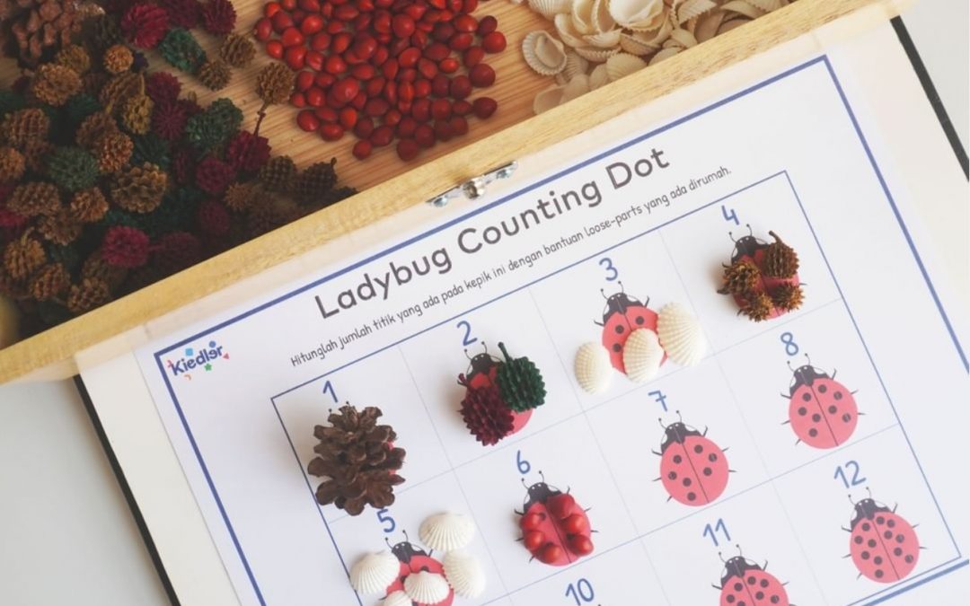 Lady Bug Counting Dot - Kiedler
