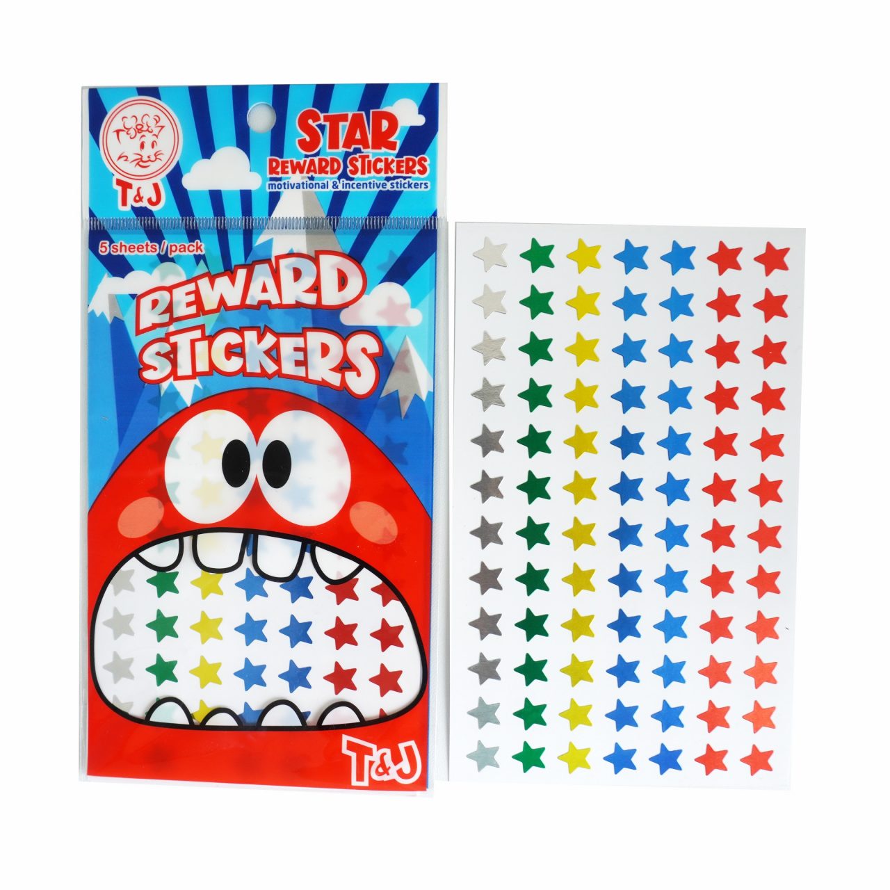 TJ Reward Sticker Star - Kiedler