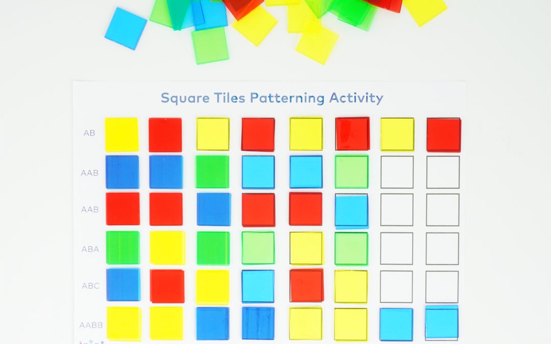 Square Tiles Patterning Activity - Kiedler