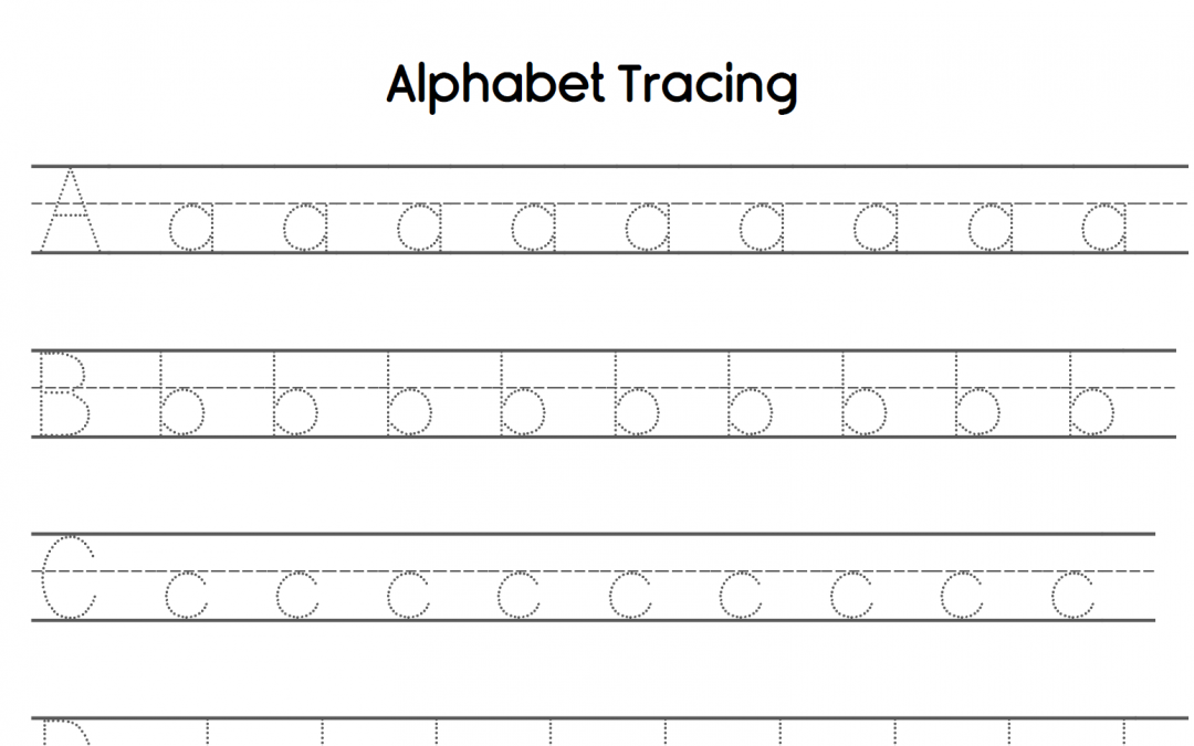 Lowercase Alphabet Tracing - Kiedler