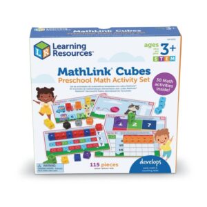 Learning Resources MathLink Cubes Preschool Math Activity Set - Kiedler