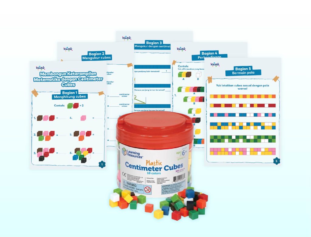 Belajar Matematika dengan Centimeter Cubes - Kiedler