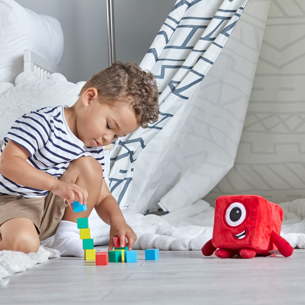 Hand2Mind Numberblocks One Plush Boneka Numberblock - Kiedler