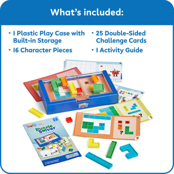 Hand2Mind Numberblocks Puzzle Solver - Kiedler