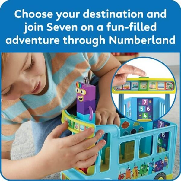 Numberblocks Rainbow Counting Bus - Kiedler