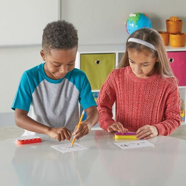 Hand2Mind Ten-Frame Sensory Bubble Pop It Interactive Math Learning ...