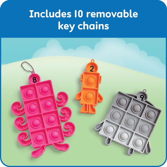 Numberblocks Sensory Bubble Pop It 1–10 Math & Fine Motor Learning Toy ...